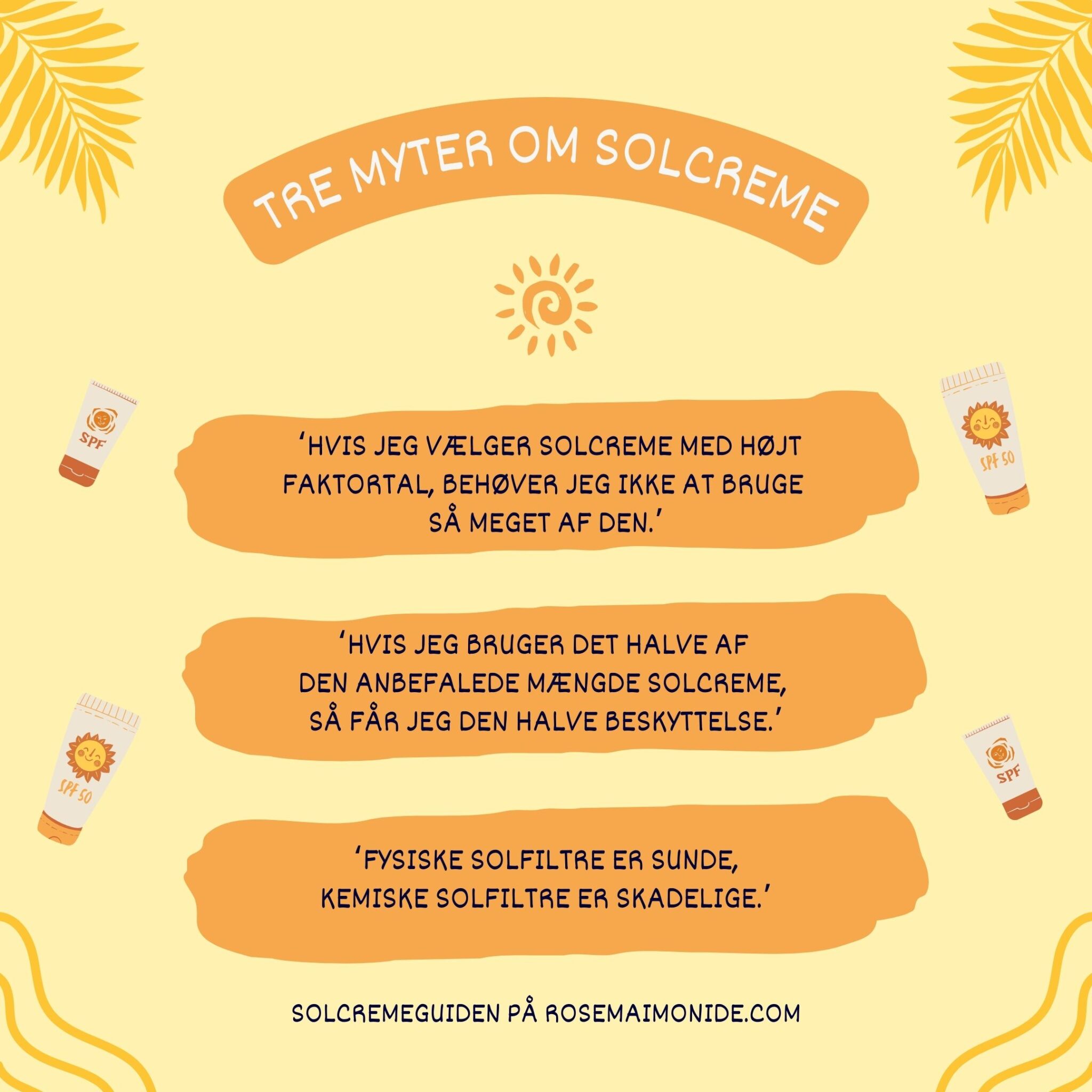 Bedste solcreme. Her er de gode valg af solcremer uden kemi